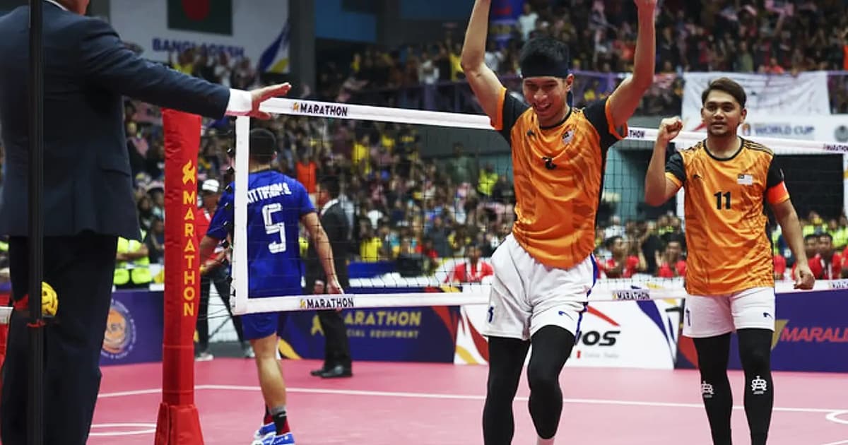 Malaysia surprises Thais to claim Sepak Takraw World Cup doubles crown ...