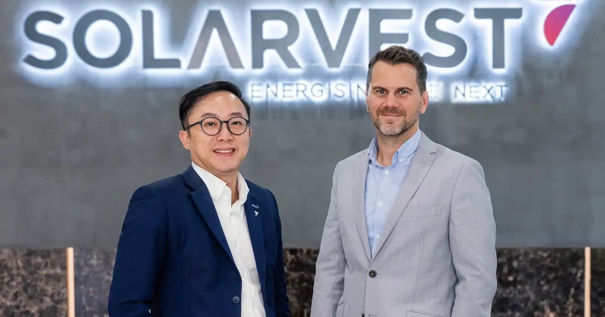 Solarvest appoints Daniel Ruppert as chief investment officer | FMT