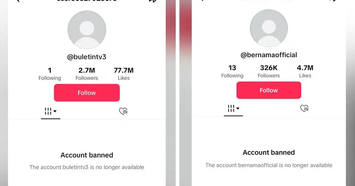 18 akaun organisasi media disekat, SKMM bincang dengan TikTok, kata ...