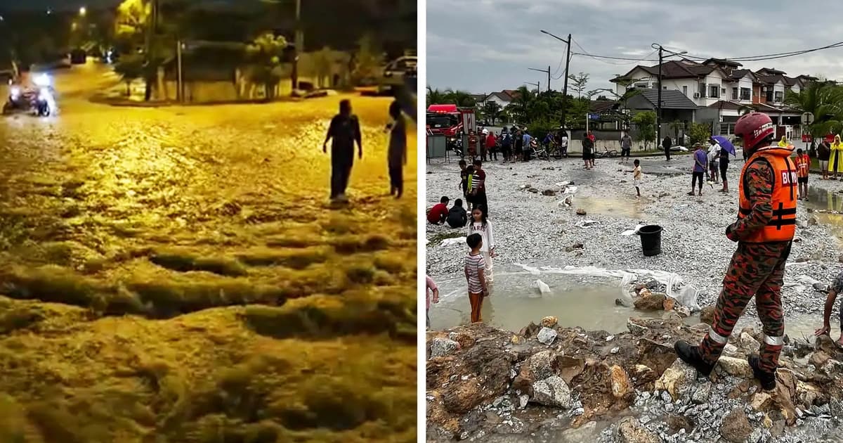 Flooding in Taman Seri Alam after retention pond collapses again | FMT