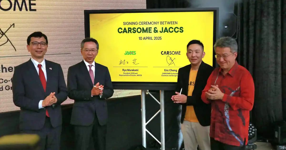 CARSOME strikes deal with JACCS to transform car financing | FMT