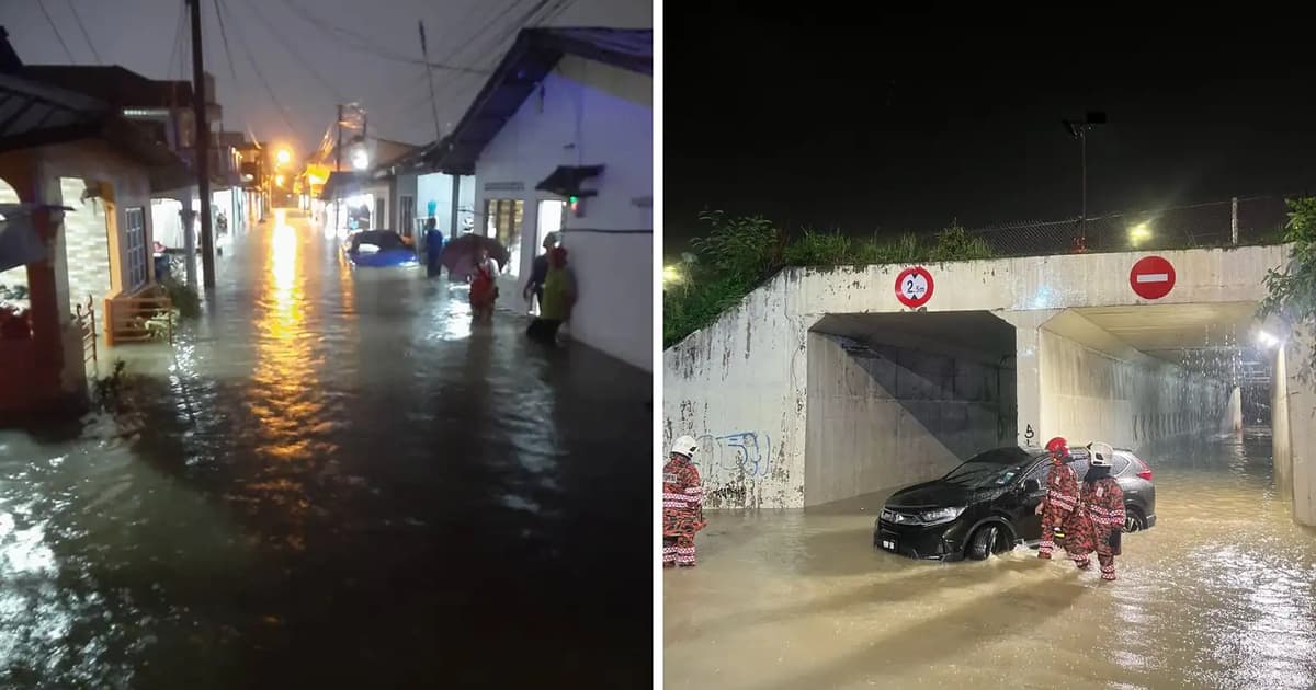 Selangor hit by flash floods after heavy rain | FMT