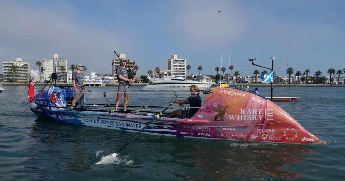 Scottish rowing brothers aim for record-breaking Pacific crossing | FMT