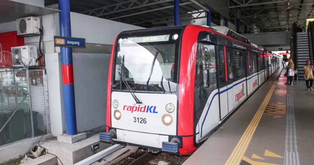 Ampang LRT line resumes normal operations after power outage | FMT