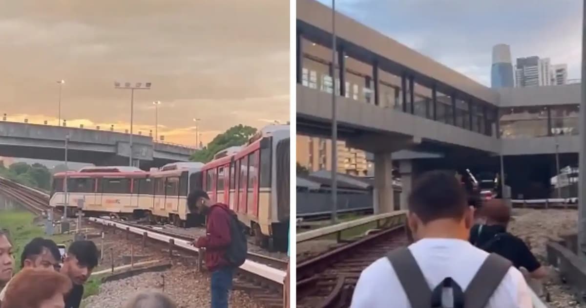 Train derails on Ampang-Sri Petaling line | FMT