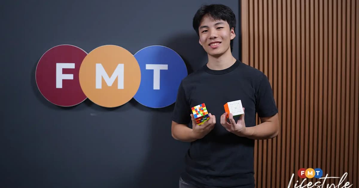 When it comes to Rubik’s Cubes, Lim Hung is making all the right moves ...