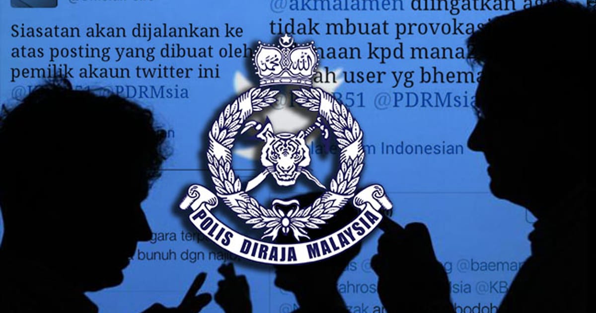 Muat naik status berbaur perkauman, polis pantau pengguna Twitter | FMT