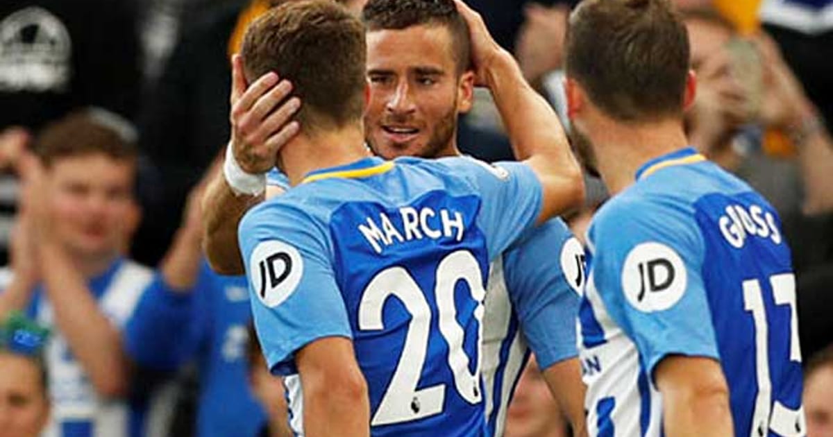 Gross hits two as Brighton get first Premier League win since return | FMT