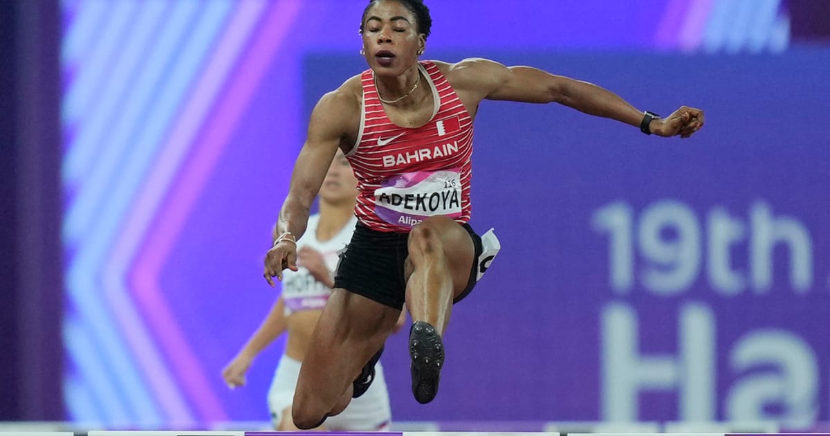 Adekoya bounces back from ban to win Asiad hurdles gold | FMT