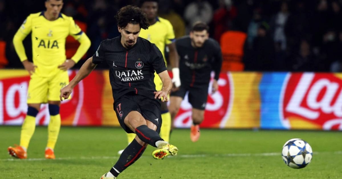 Vitinha shines as PSG come from behind to beat Spurs | FMT