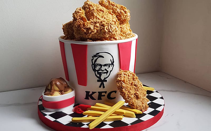 kfc cake design