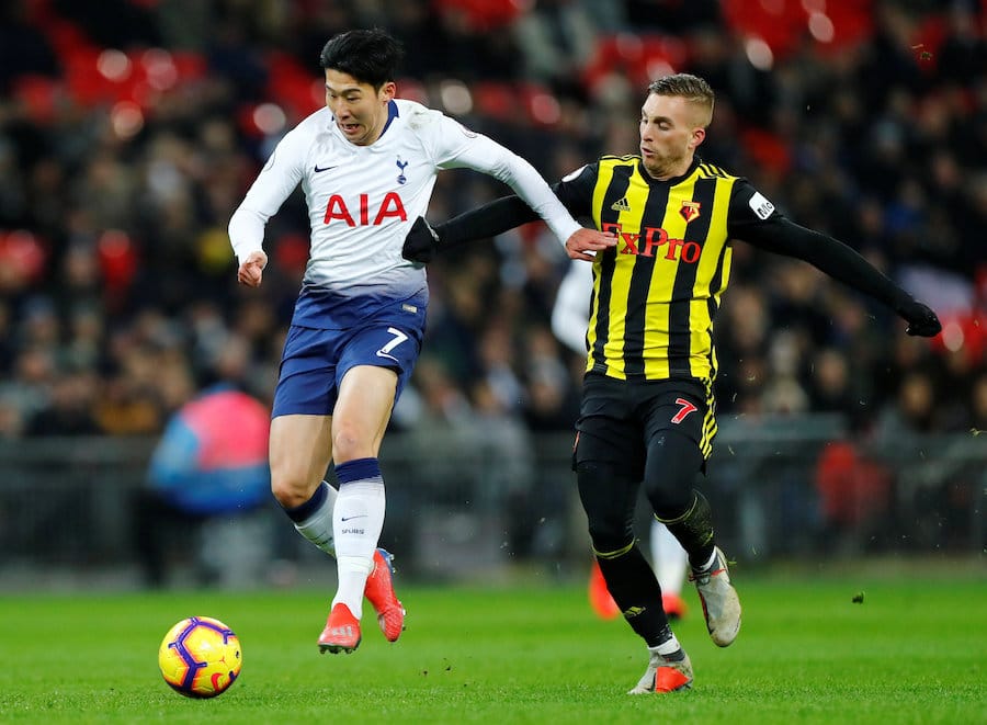 Son, Llorente strike late as Spurs beat Watford | FMT