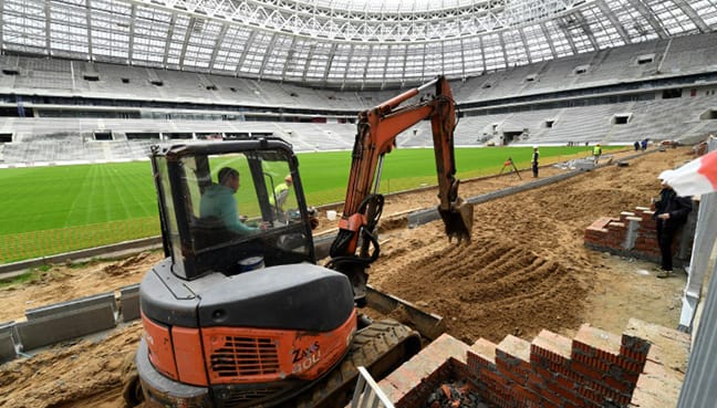 FIFA head to delay-hit Worl Cup 2018 stadium | FMT